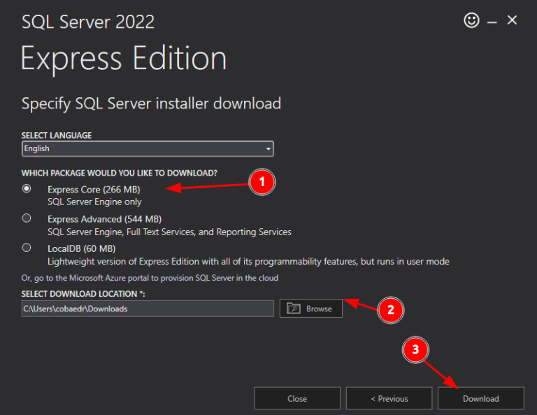 Panduan Lengkap Instalasi SQL Server Express secara Online & Offline ...